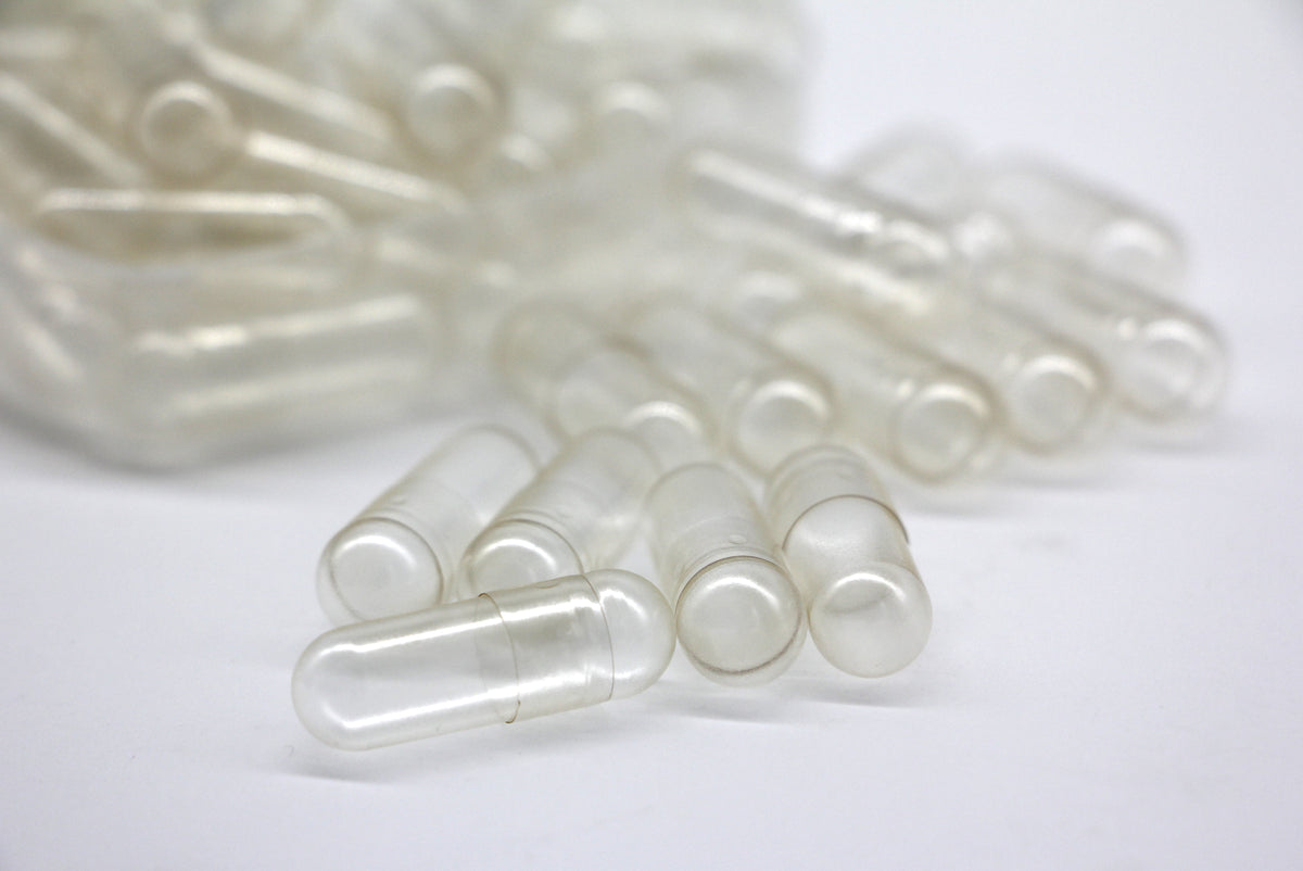 Empty Vegetarian Capsules - Size 00 - 1000 count